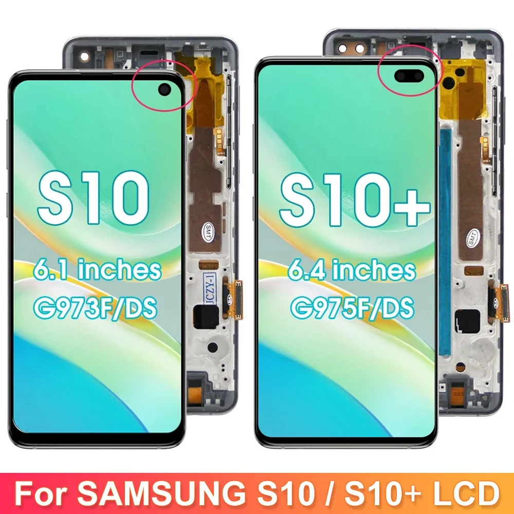 tft-S10-Screen-Replacement-for-Samsung-Galaxy-S10-Plus-G975F-Lcd ...