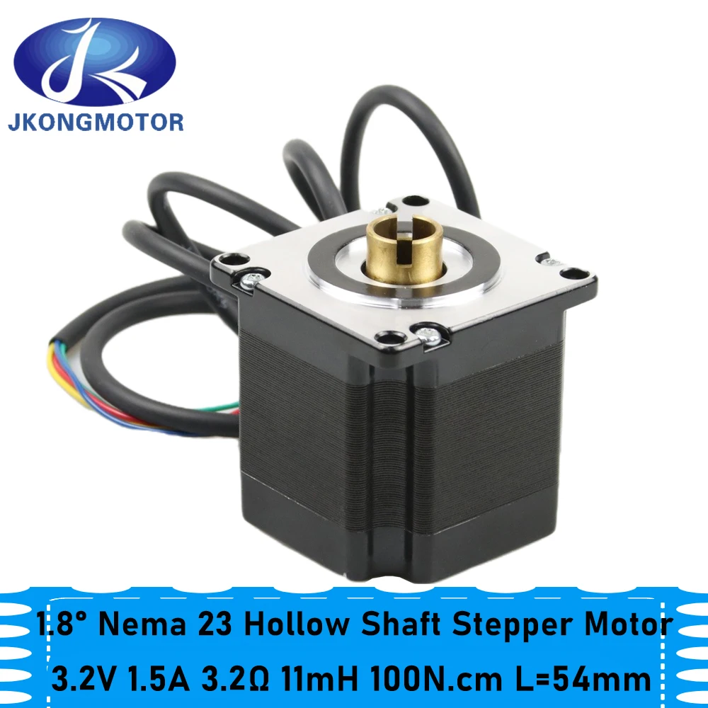 Jkongmotor-Nema-23-Motor-paso-a-paso-de-eje-hueco-L-54mm-Bipolar-1Nm-1 ...