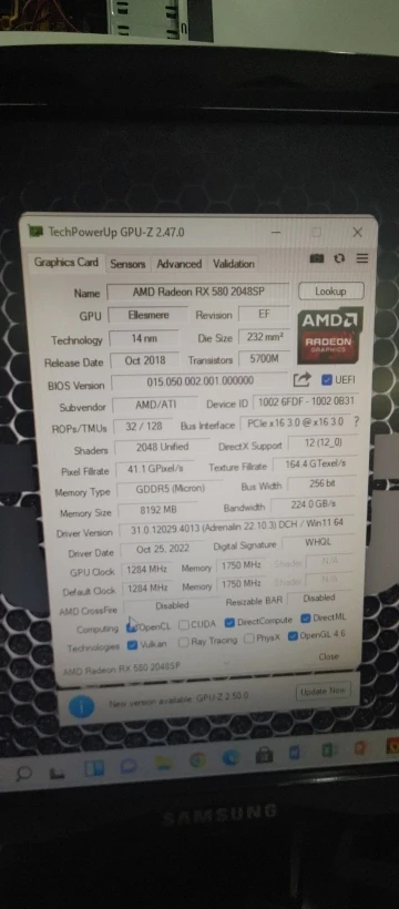 HELP RX 580 2048SP BIOS PLS : r/radeon
