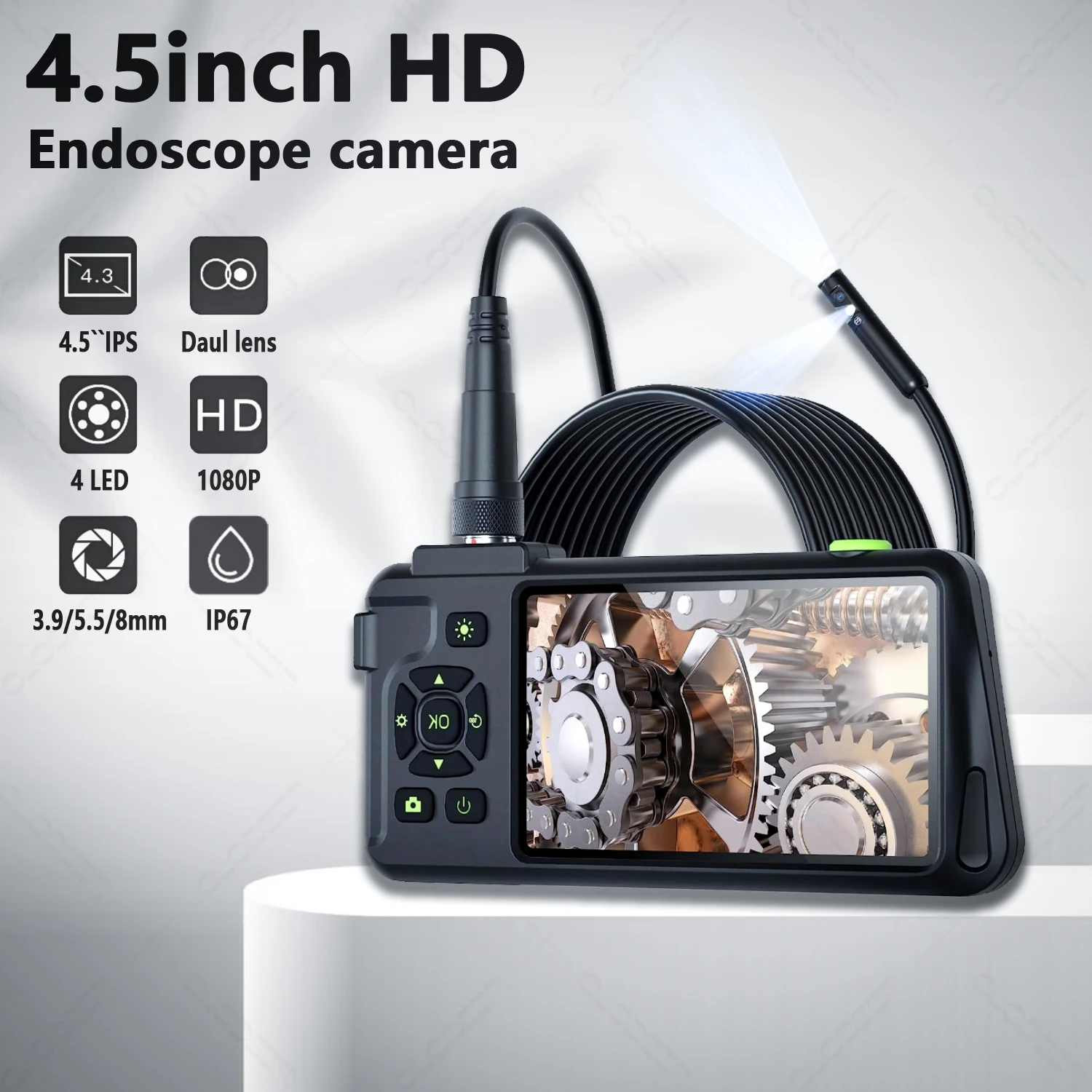 3-9-5-5-8mm-4-3in-1080P-Single-Dual-Lens-Rotary-Industrial-Endoscope ...
