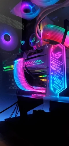 DIY Graphics Card Bracket ARGB Symphony ROG GPU Holder 5V 3pin Vertical ...