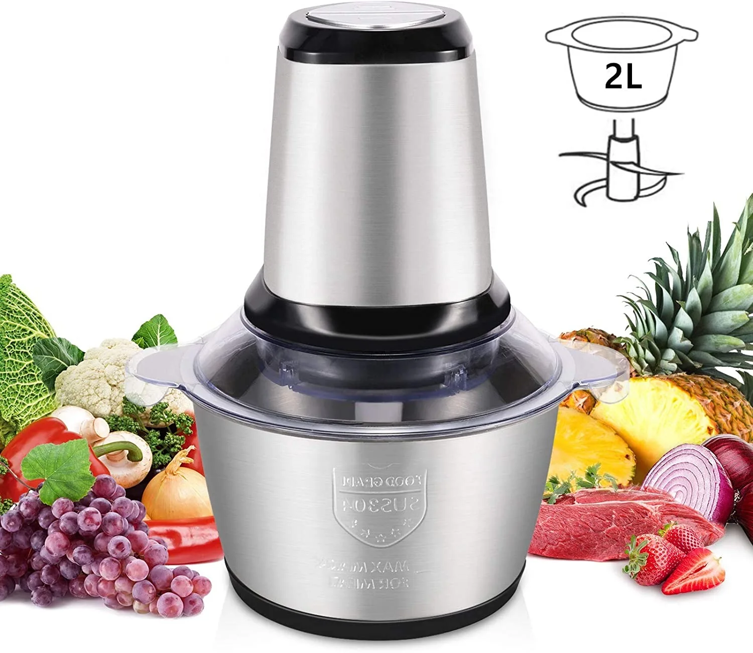 Multifunctional-Electric-Grinder-Stainless-Steel-Electric-Meat-Grinder ...