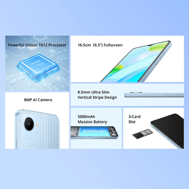 realme C30 New Smartphone Octa-core Processor Phone 6.5" Display ...