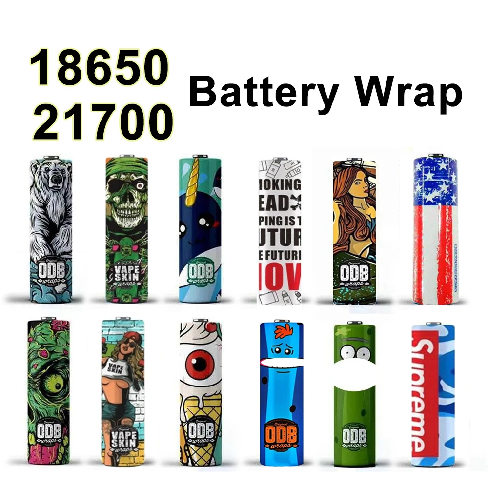 10 шт. 18650 20700 21700 батарея ПВХ защищенный чехол для кожи термоусадочная трубка пакет ...