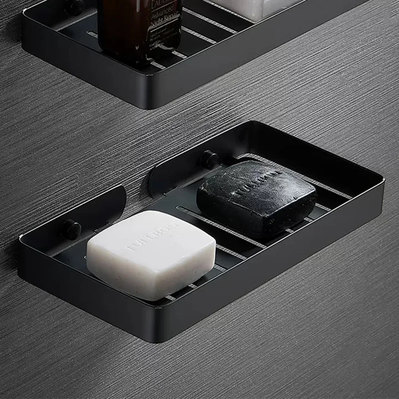 Soap-Dish-Holder-Wall-Mounted-Single-Layer-Stainless-Steel-Golden ...