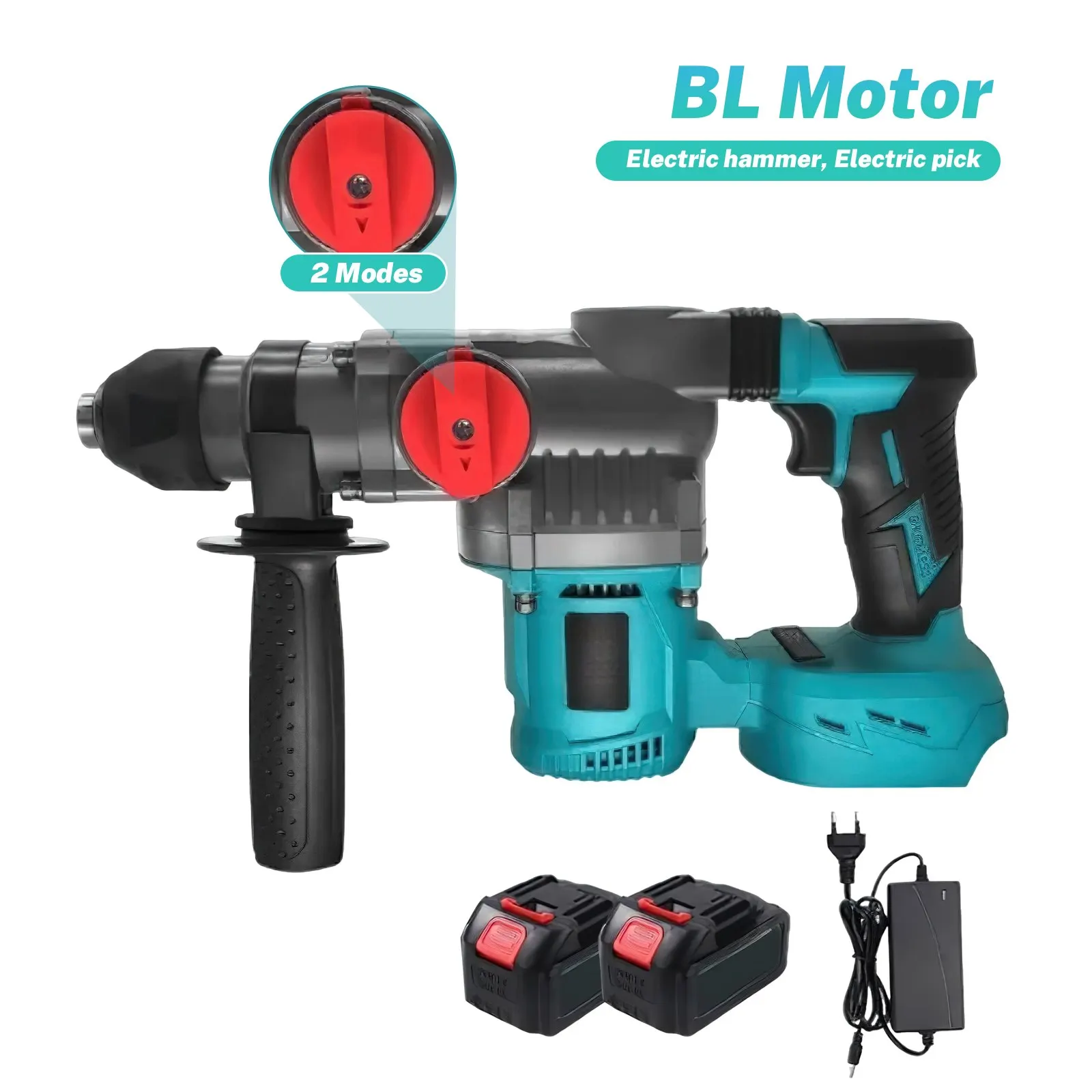 Brushless-Charging-Hammer-Impact-Drill-Lithium-Battery-Multi-functional ...