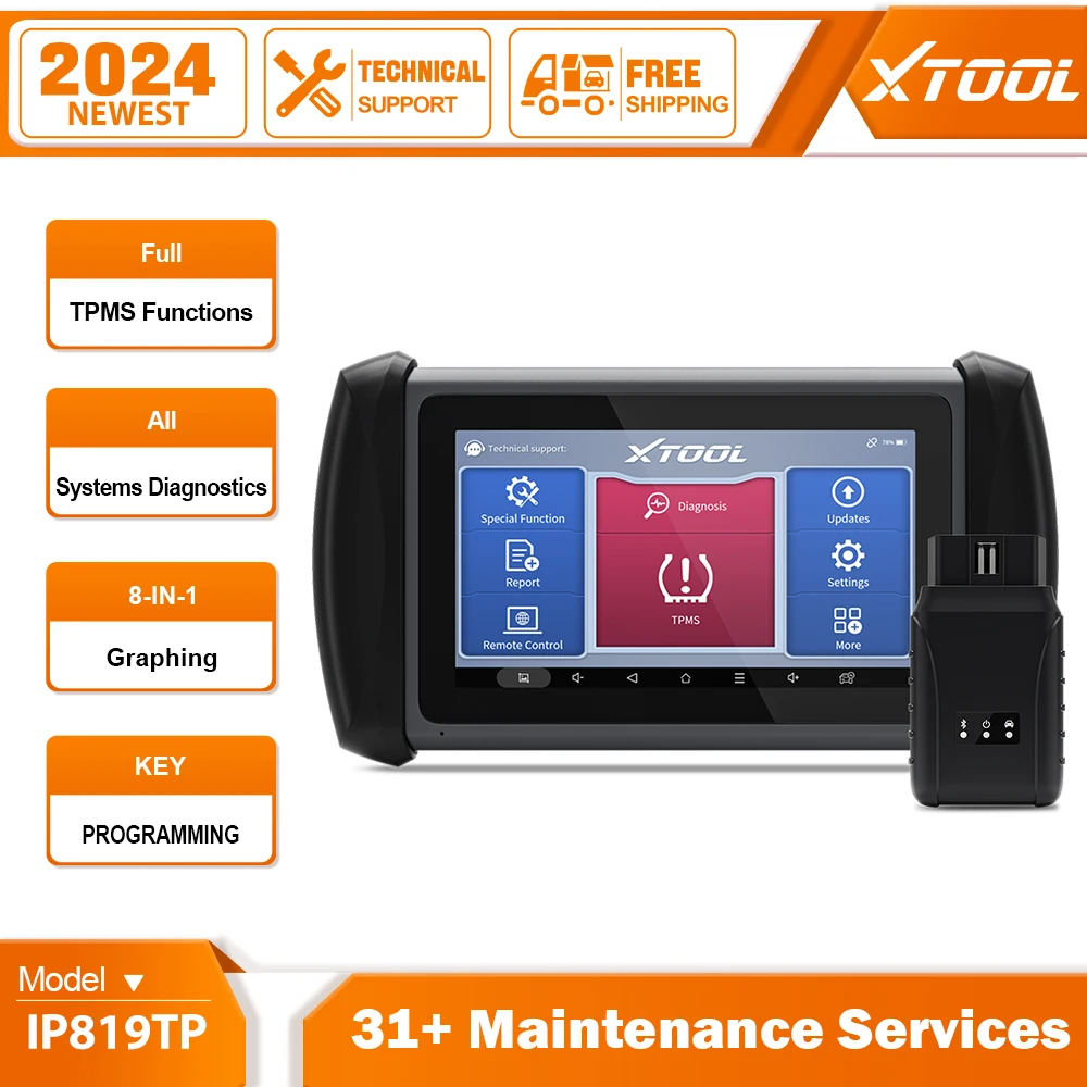 XTOOL-InPlus-IP819TP-OBD2-Car-Tpms-Diagnostic-Tools-Bluetooth-Scanner ...