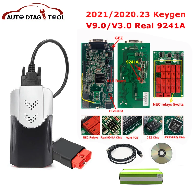 Newest 2020.23 For Multidiag Pro Mvd Bluetooth Obd2 Car Truck ...