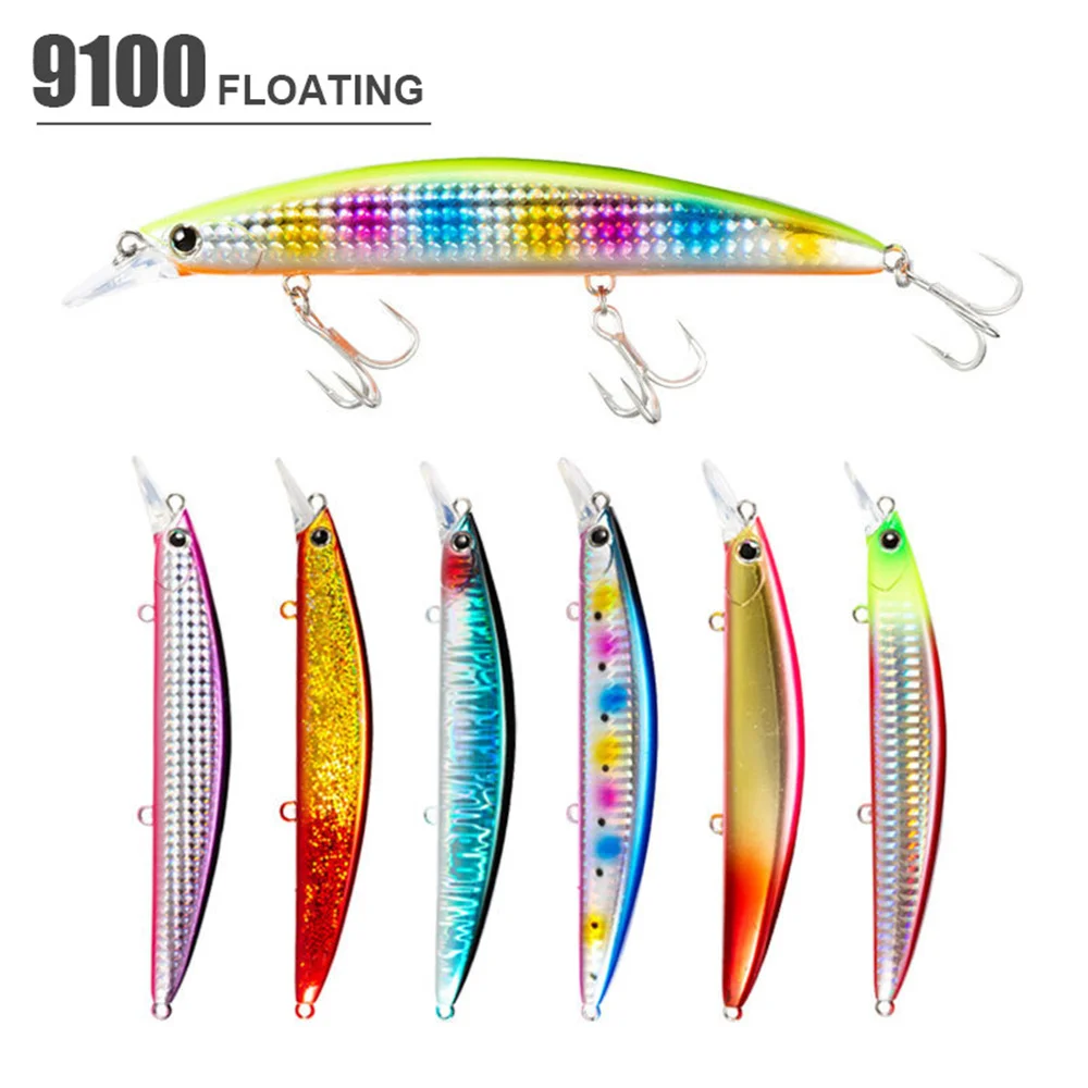 1Pcs Japanese Minnow Fishing Lures Floating Hard Bait 130mm23g ...