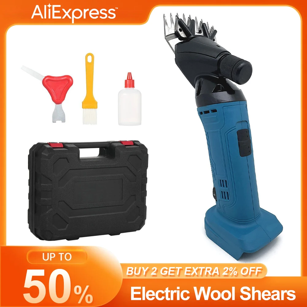 Wireless-6-Speed-Adjustable-13-Teeth-Electric-Wool-Pet-Goat-Hair ...