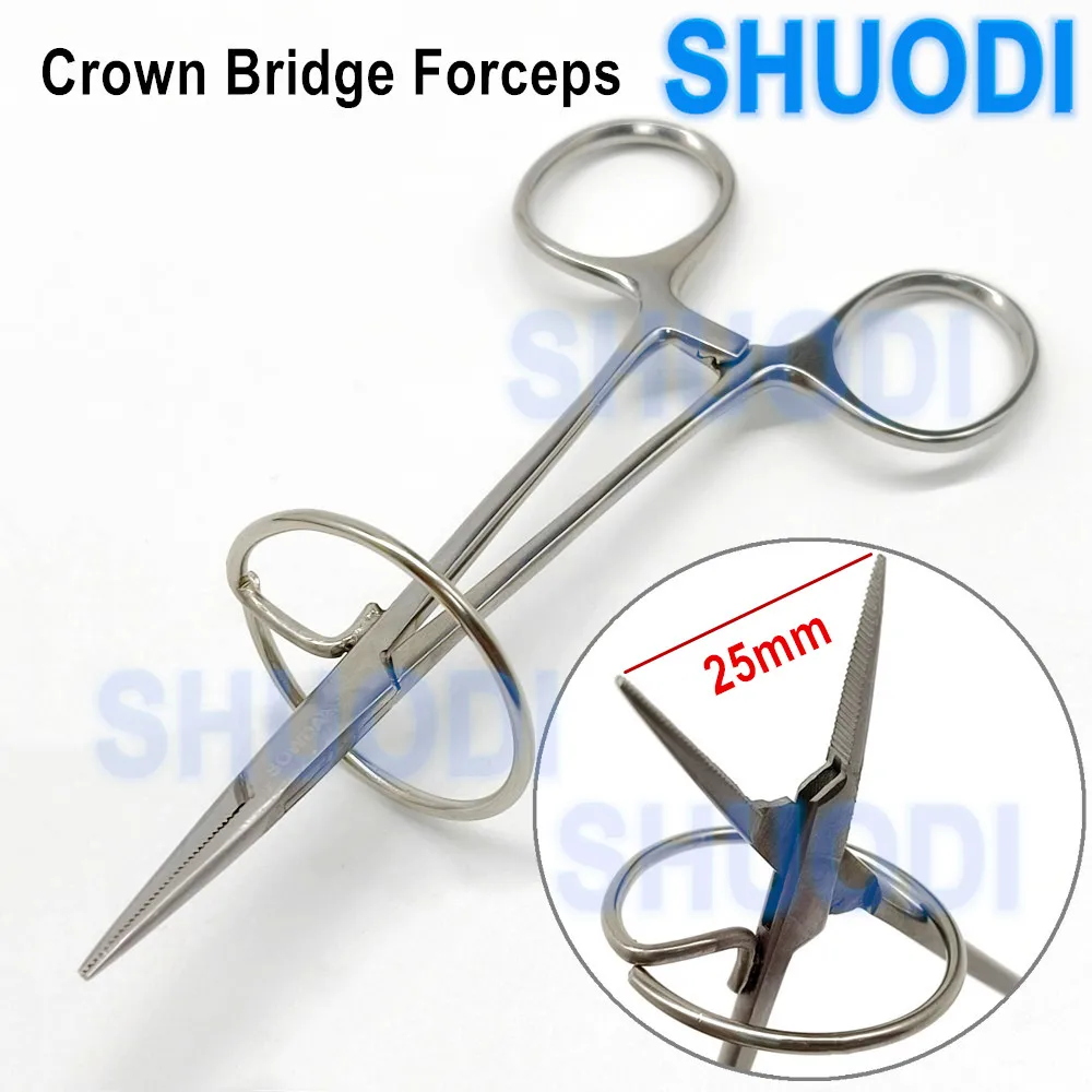 1-piece-Dental-Mosquito-Needle-Holder-With-Ring-Hemostatic-Locking ...