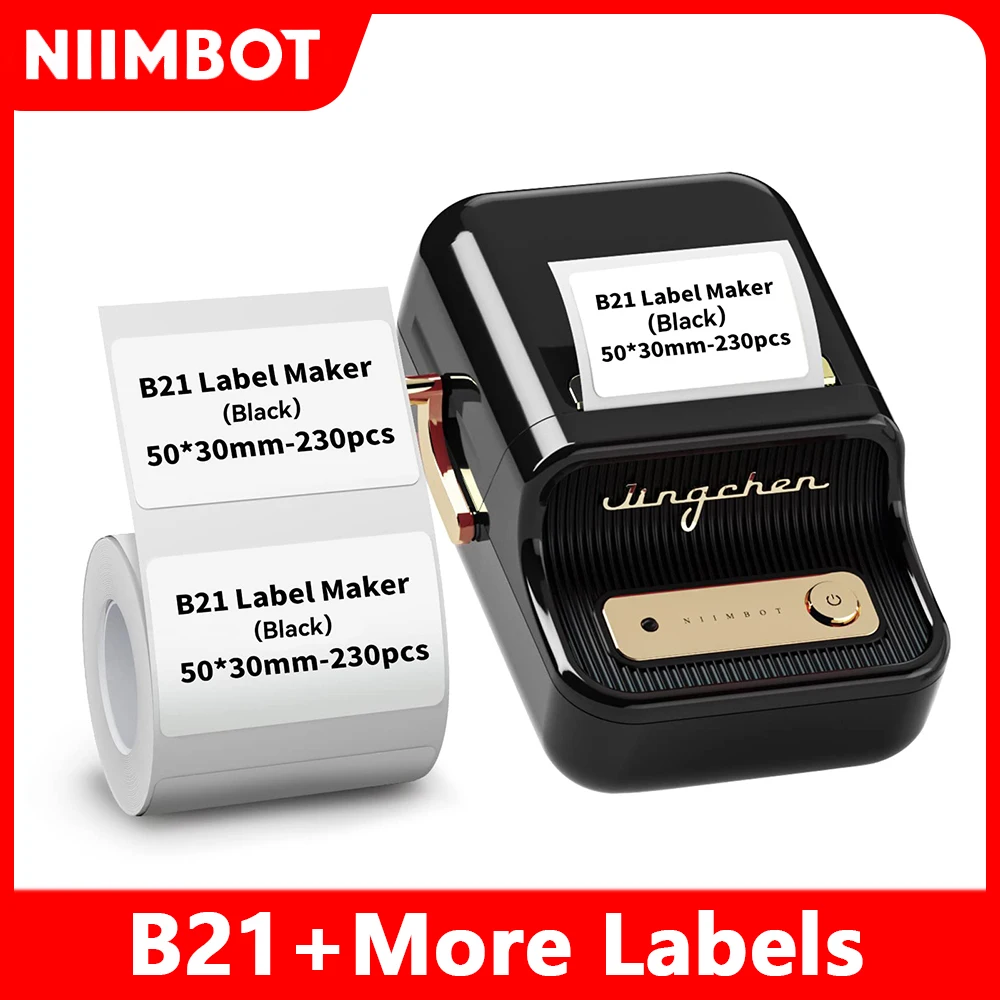 Niimbot-B21-Mini-Label-Thermal-Portable-Printer-For-Mobile-Adhesive ...