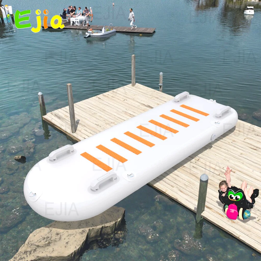 Stock Walk Safely Across The Gangway & Water SUP Board Raft Inflatable ...