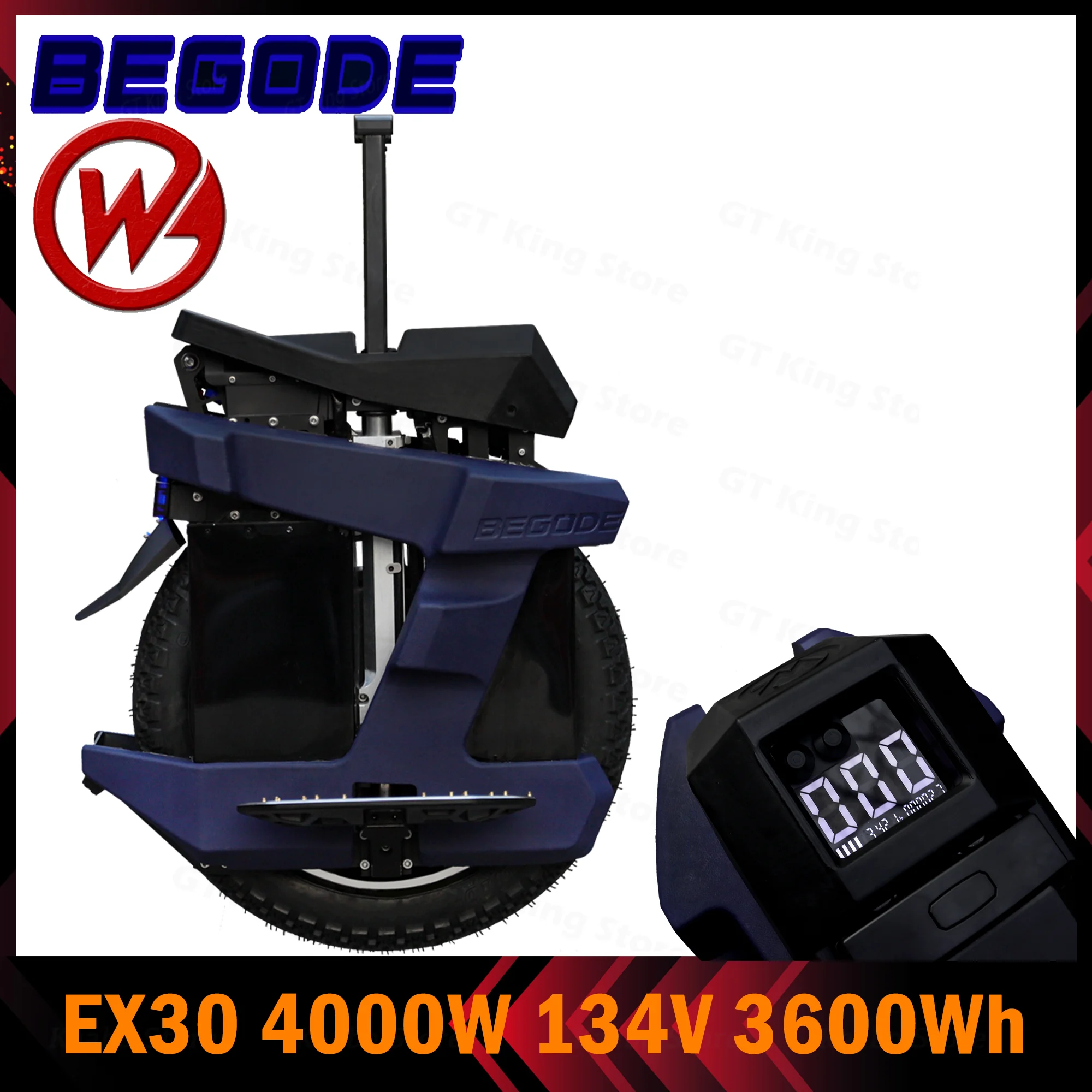 Begode-EX30-Electric-Unicycle-Gotway-Suspension-Distance-100mm-EX30 ...