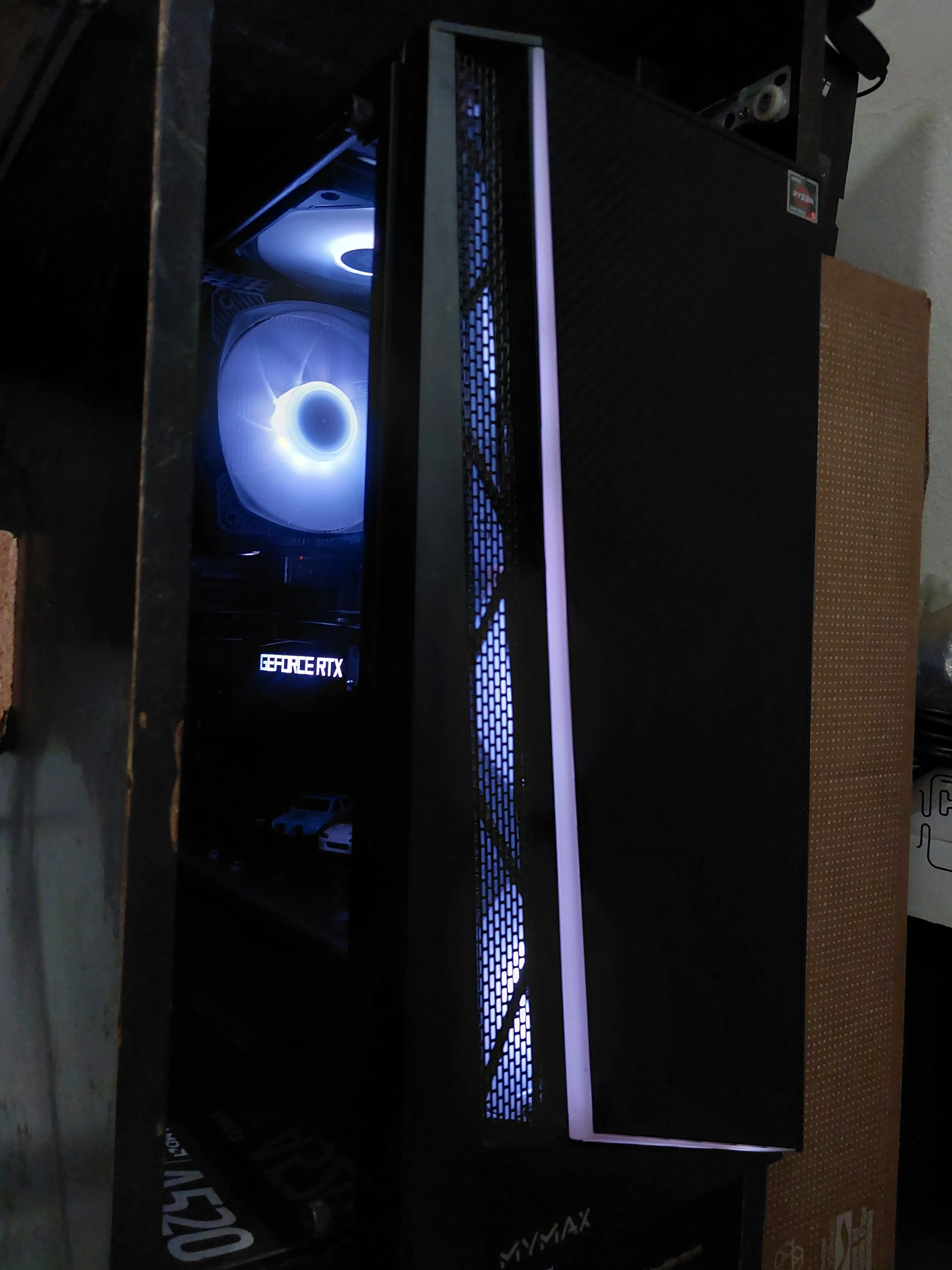 FREEZEMOD Graphics Card Side Panel RGB RTX GTX GeForce GPU Modify 5V ...