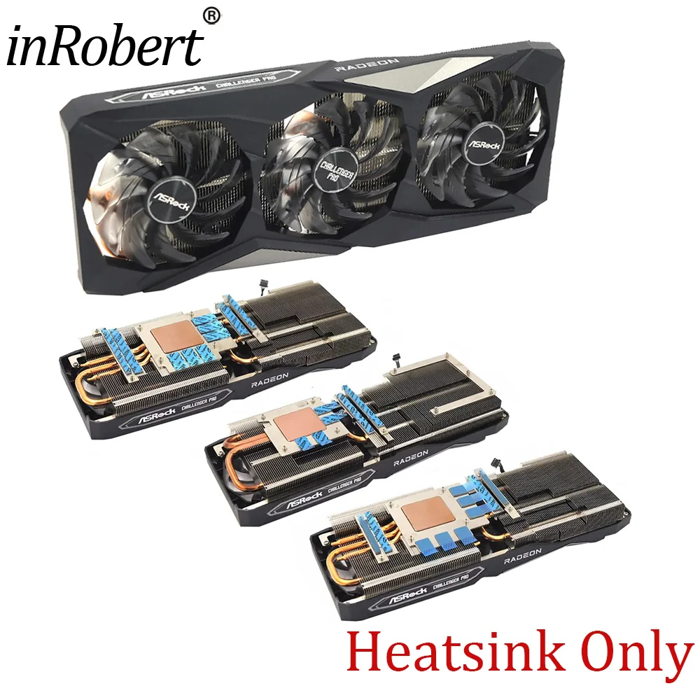 Video-Cards-Heatsink-Replacement-For-Asrock-Radeon-RX6600XT-RX6700XT ...