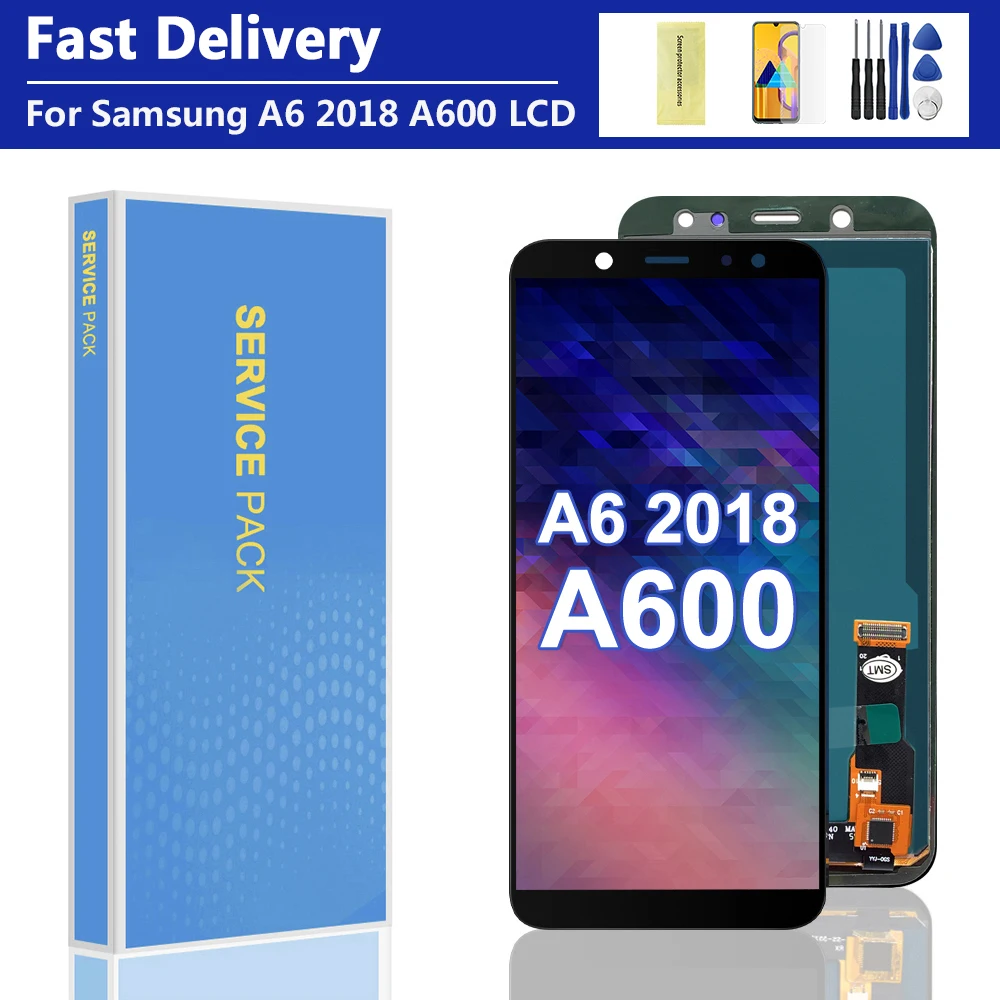 5-6-For-SAMSUNG-A6-2018-A600-LCD-Display-Touch-Screen-Digitizer ...