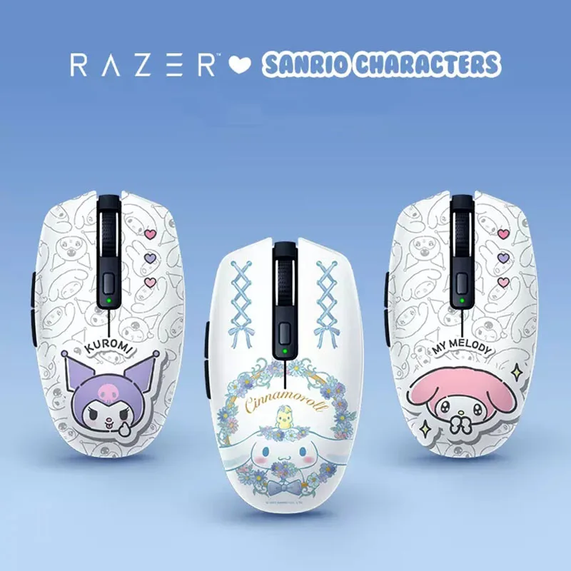 Mouse RAZER x Sanrio, Kuromi, Cinnamoroll, My Melody, 2.4g Bluetooth ...