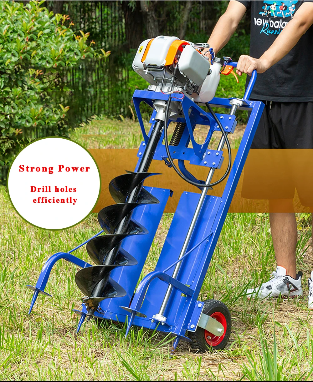 High-Power-Two-Stroke-Gasoline-Ground-Drilling-Machine-Earth-Auger ...