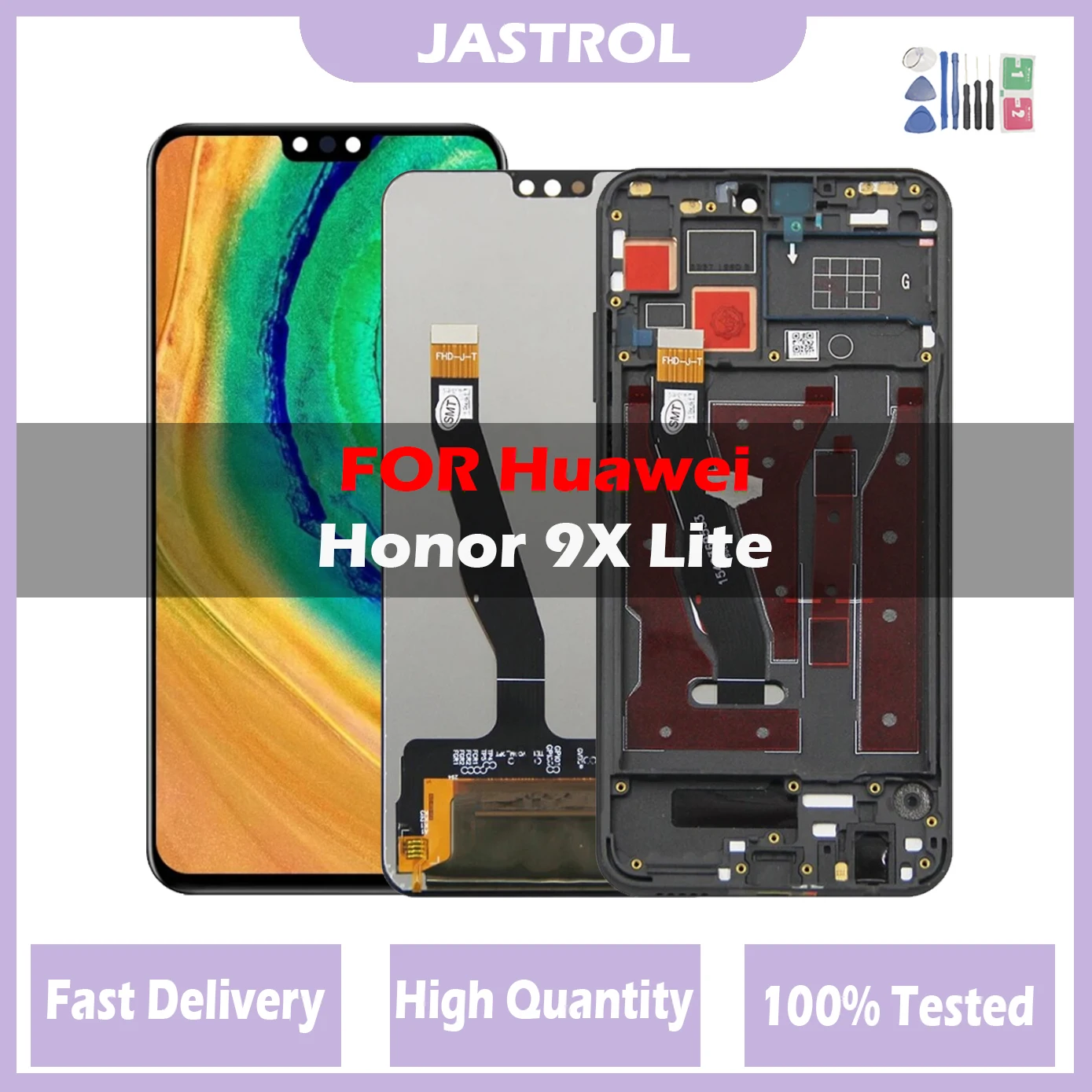 Original-NEW-LCD-For-Honor-9X-Lite-LCD-Display-Touch-Screen-Digitizer ...