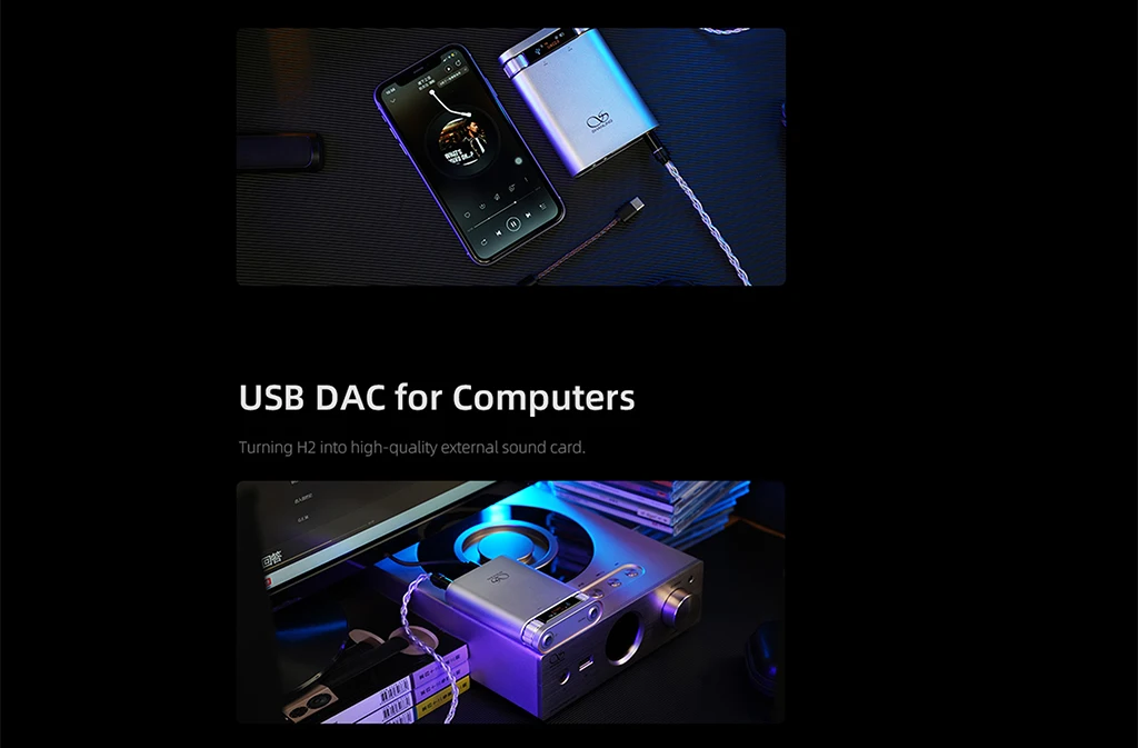Shanling H2 Hifi Exquise Portable DAC/ AMP