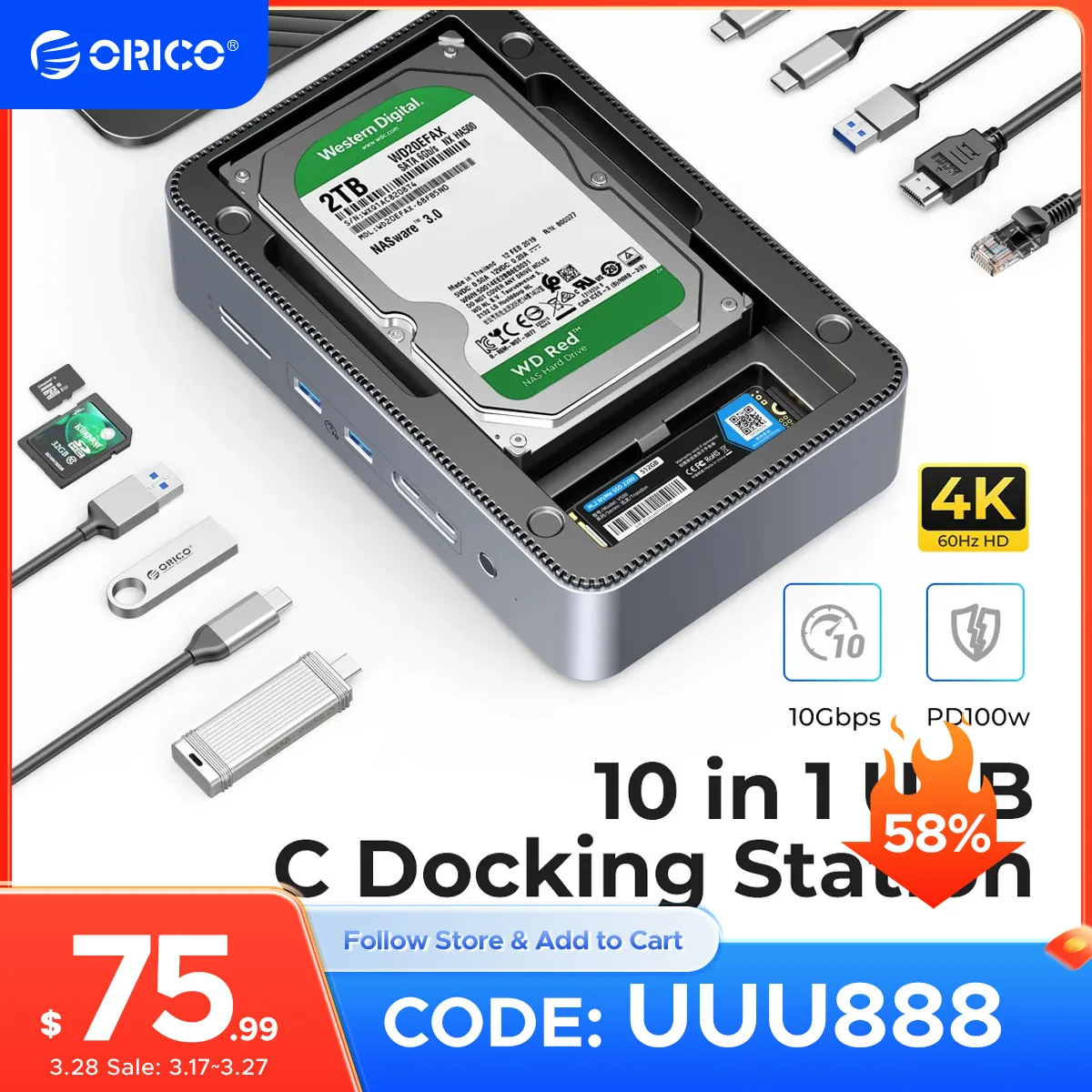 ORICO-estaci-n-de-acoplamiento-con-carcasa-Dual-M-2-NVME-SSD-carcasa-de ...