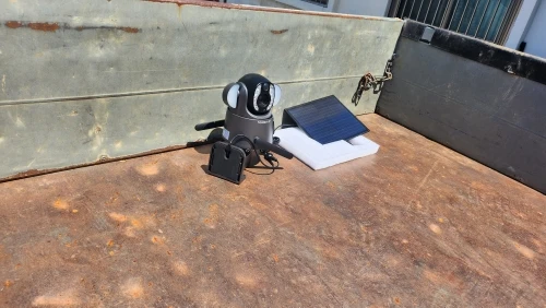 LS-MS1-4G CCTV Camera | Outdoor Solar Dual Camera 4K