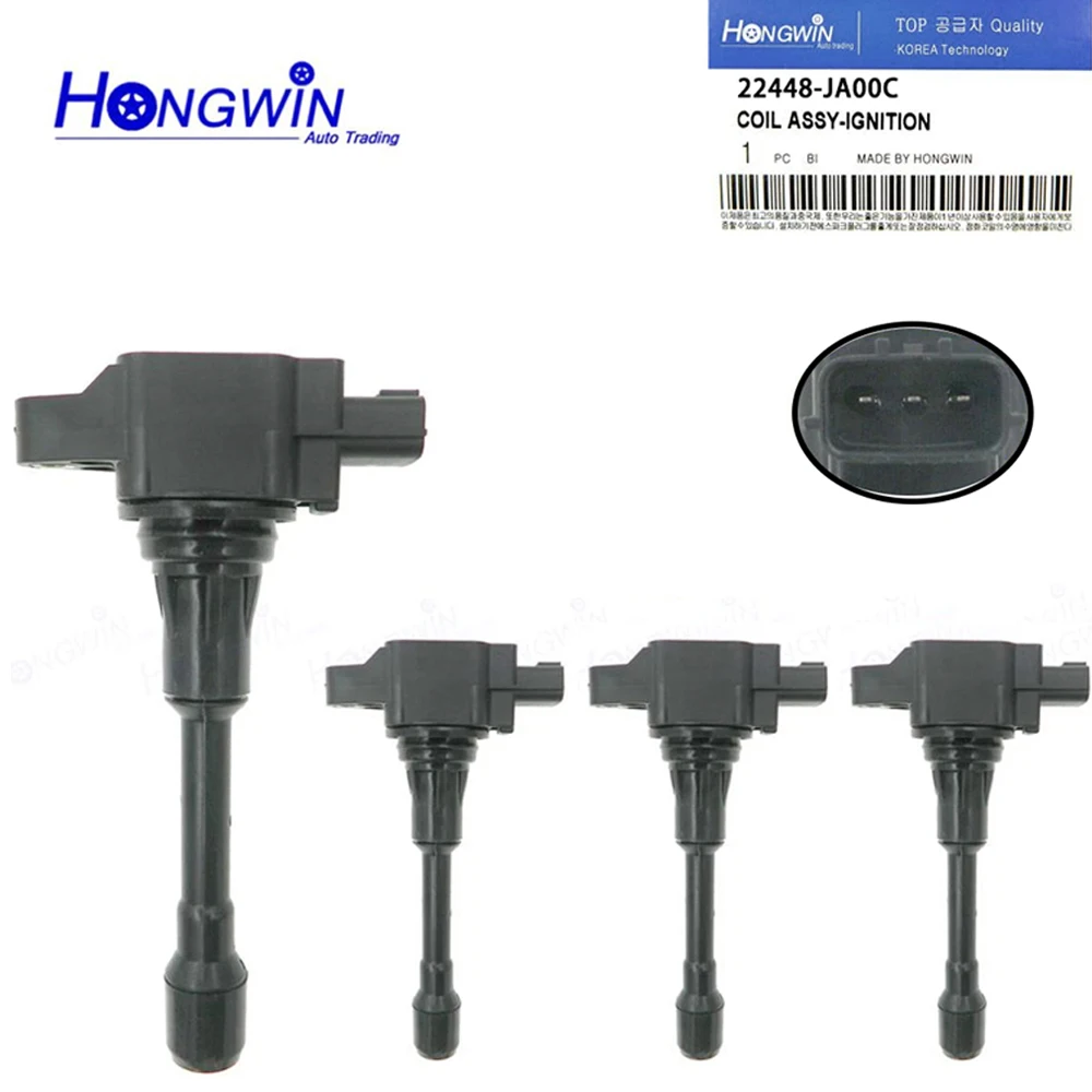 1-4PCS-22448-JA00C-22448-ED000-22448-JA00A-Ignition-Coil-For-Infiniti ...