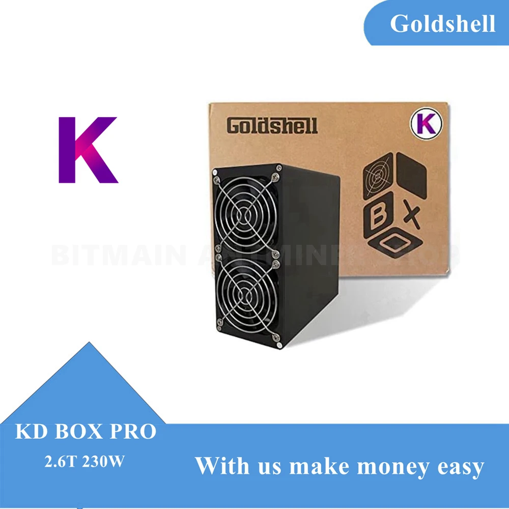 New-Goldshell-KD-Box-Pro-Kadena-Miner-2-6TH-s-230W-Crypto-Miner-KDA ...