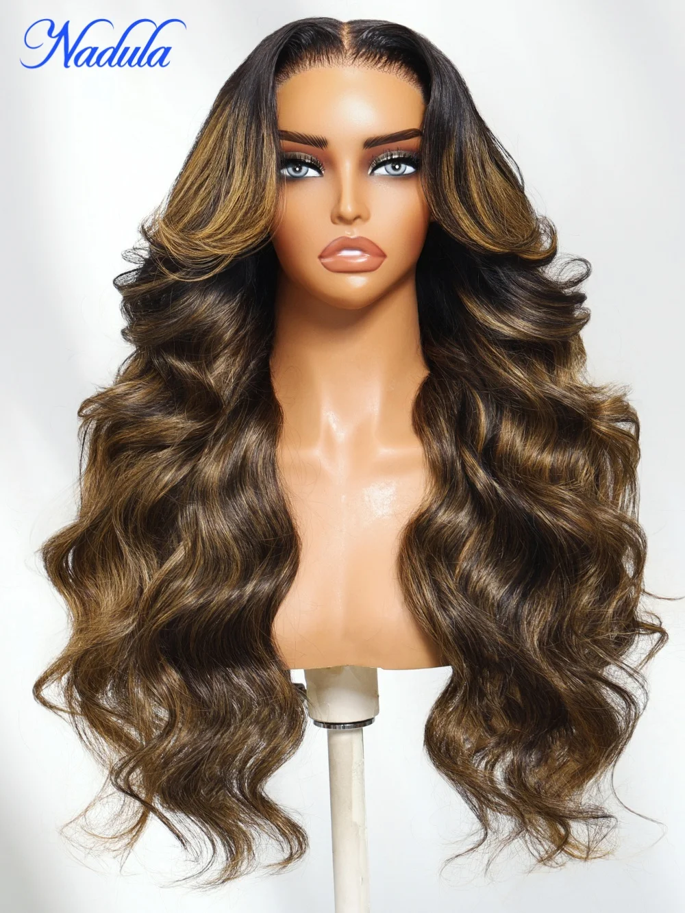Nadula 7x5 Bye Bye Slip™ Wig Glueless Lace Balayage Highlight Loose ...