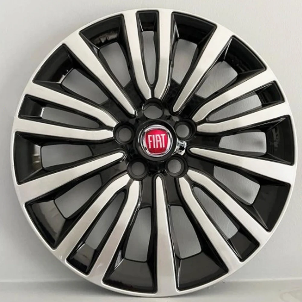 15-Inch-Piano-Black-and-Silver-Hub-caps-For-Fiat-Egea-Urban-Wheel-Cover ...