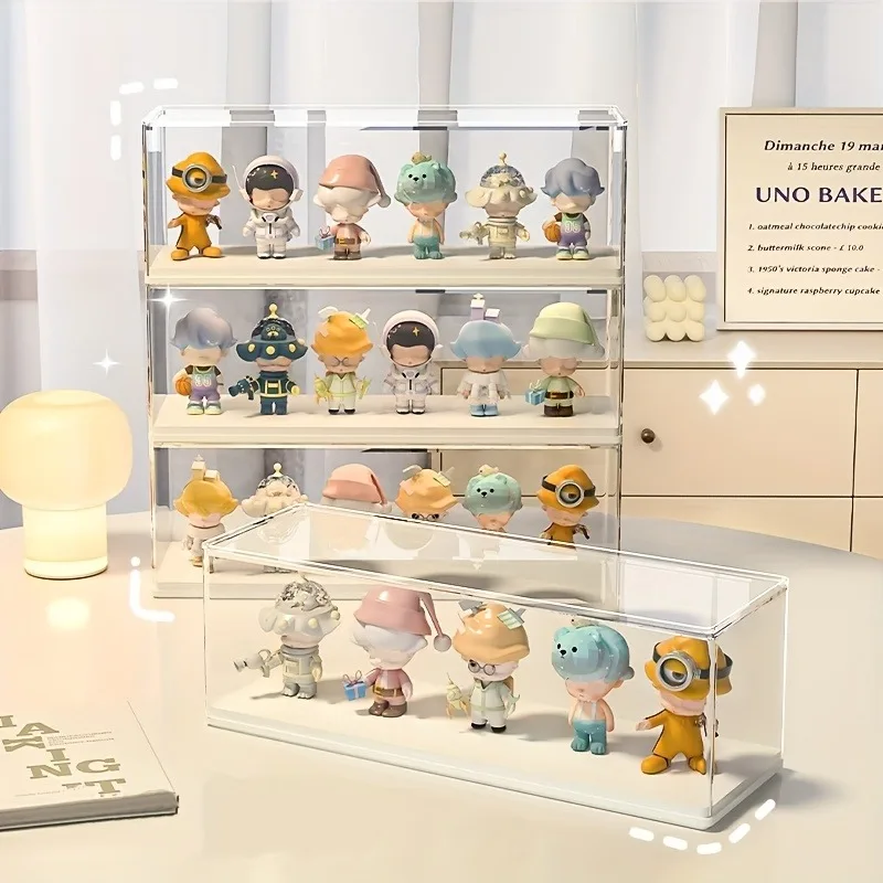 Action Figures Storage Box Acrylic Blind Box Doll Display Rack ...