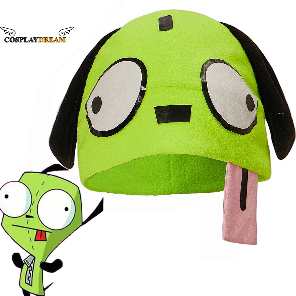 Sombrero-de-Cosplay-de-Alien-ZIM-de-dibujos-animados-americanos-suave-y ...