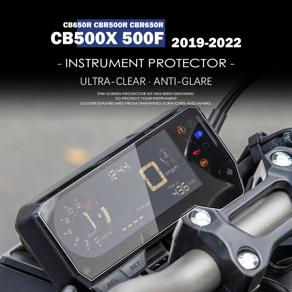 CBR500R CBR650R CB500R Motorcycle Scratch Cluster Screen for Honda ...