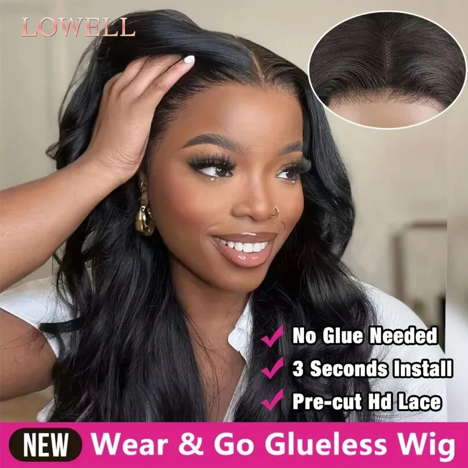 Glueless-Wig-Human-Hair-Ready-To-wear-Pre-Cut-Pre-Plucked-4x4-5x5-Hd ...