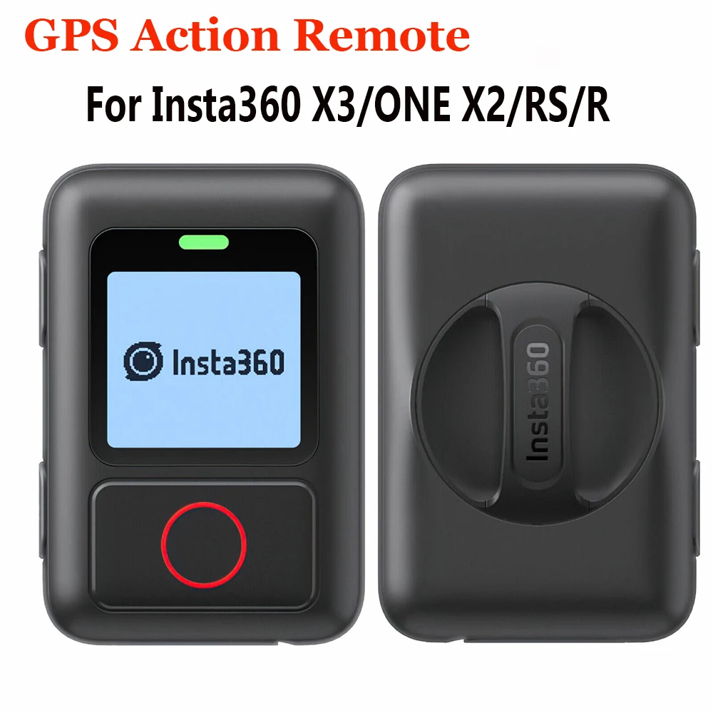 GPS-Action-Remote-for-Insta360-X3-One-X2-Waterproof-GPS-Action-Smart ...