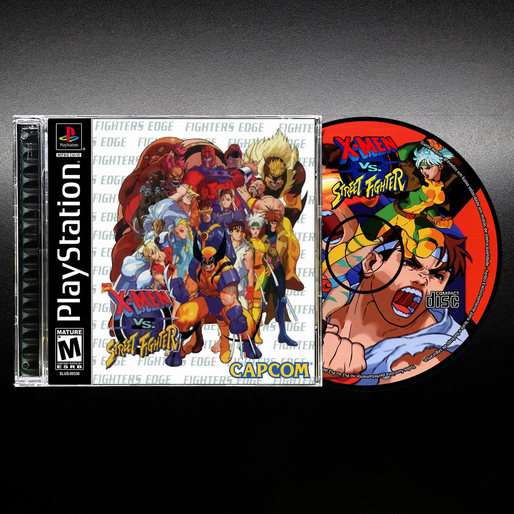 Xmen vs Street Fighter-Repro/Retro Game Ps1/PSX-Copy Play Play 1 ...