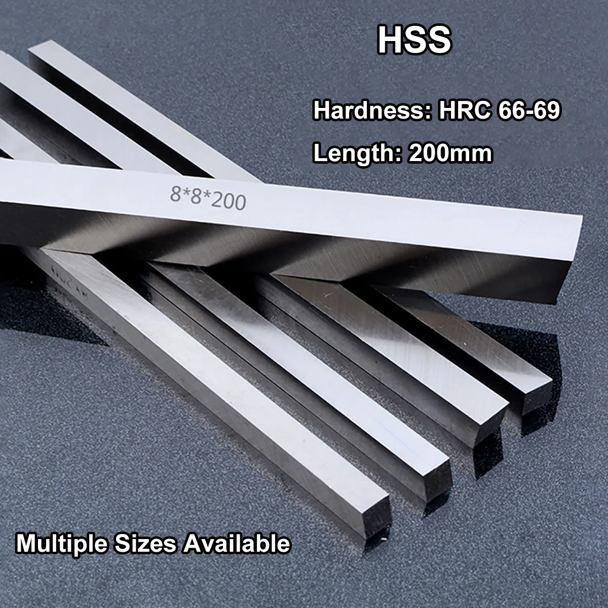 Torno CNC HSS Bit 3/4/5/6/8/10/12/14/16/18/20mm, herramientas de fresado de torneado HSS, 200mm ...