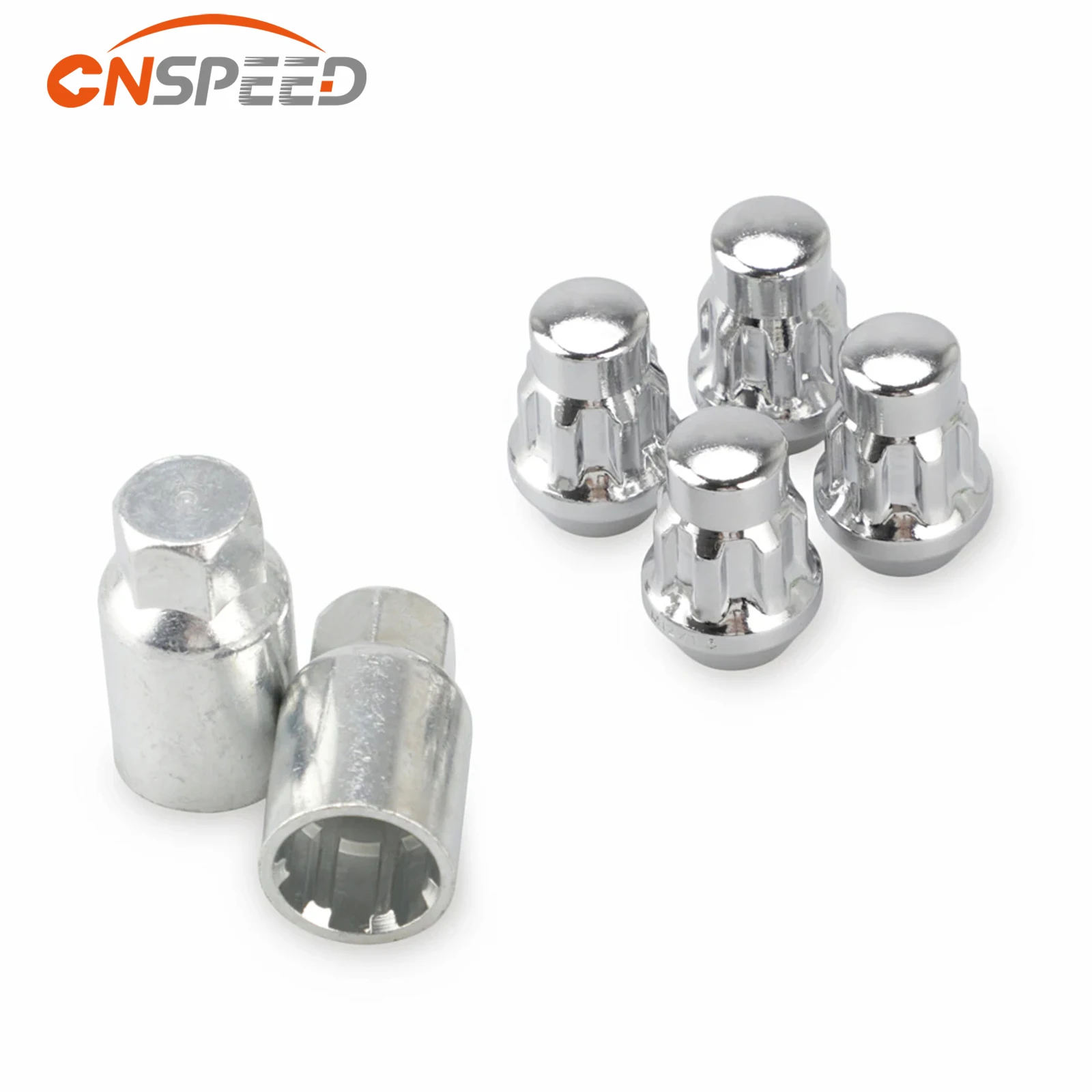 4-Pcs-12x1-5mm-Alloy-Locking-Wheel-Nuts-Tapered-Security-Bolts-With-Key ...