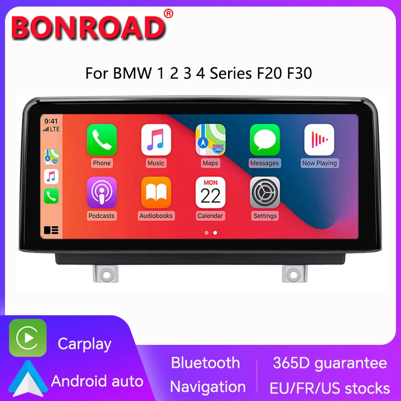 Wireless-Carplay-Multimedia-Display-Screen-Android-Auto-Radio-For-BMW-1 ...