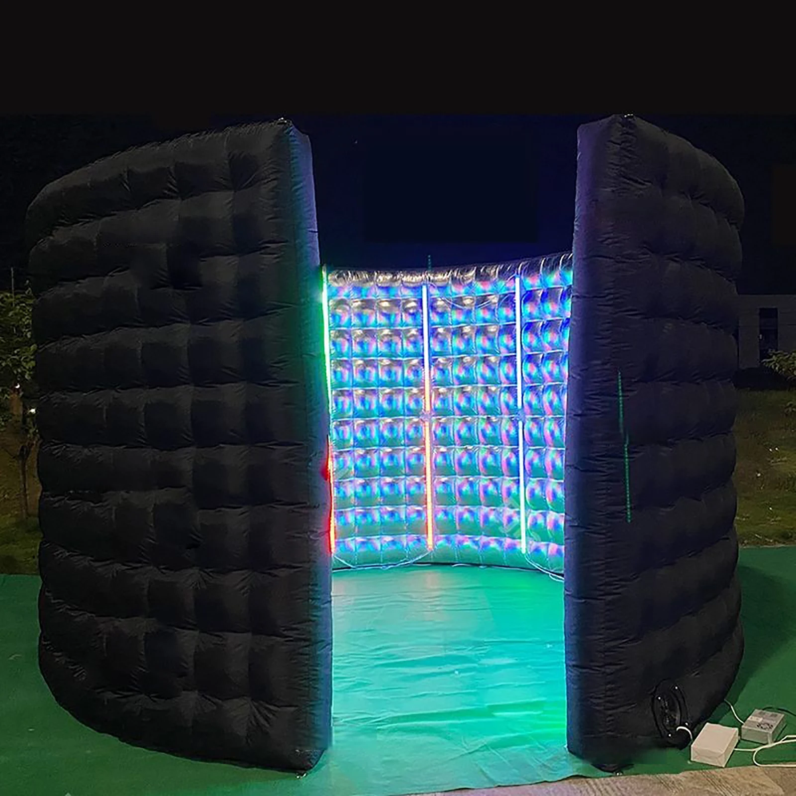 Portable-360-Photo-Booth-Enclosure-Inflatable-Photobooth-Backdrop-with ...