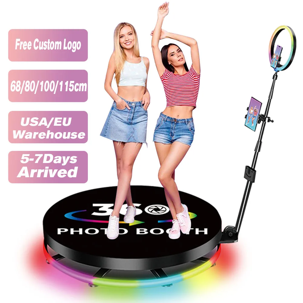 Factory-Sales-360-Photo-Booth-EU-Warehouse-80cm-100cm-full-metal ...