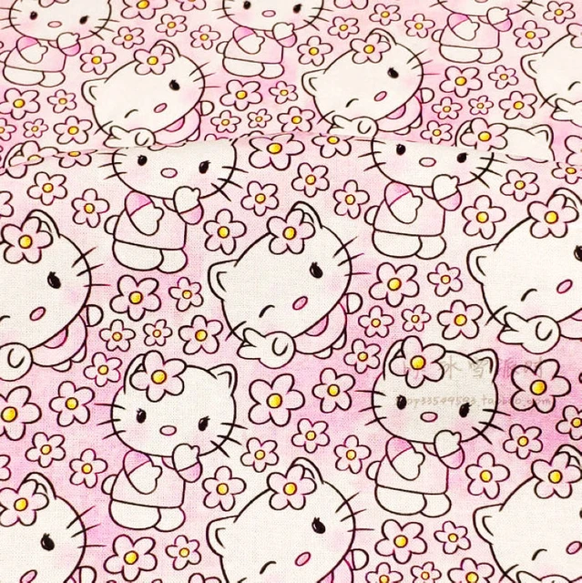 Hello Kitty Pattern Wallpaper