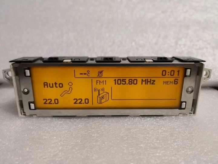 High Quality Screen Type C 12 Pin Support Bluetooth Yellow Display for ...