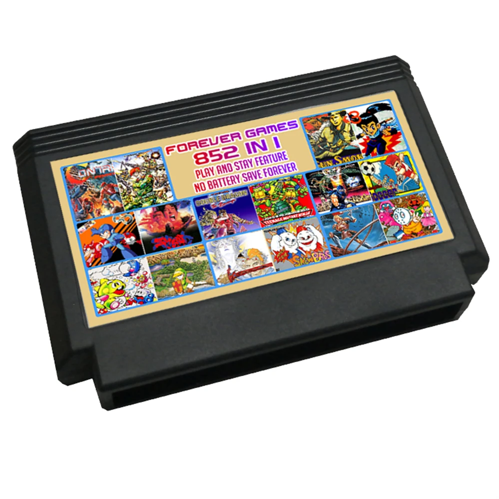 Upgrade-Black-Shell-8-bit-Game-Cartridge-for-FC-Video-Game-Console-852 ...