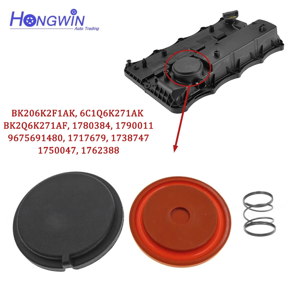 9675691480-PCV-Valve-Cover-Repair-Kit-Membrane-78mm-For-Frod-Transit ...