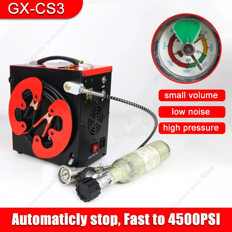 GX-CS3-4500Psi-300Bar-30MPpa-PCP-Air-Compressor-Electric-High-Pressure ...