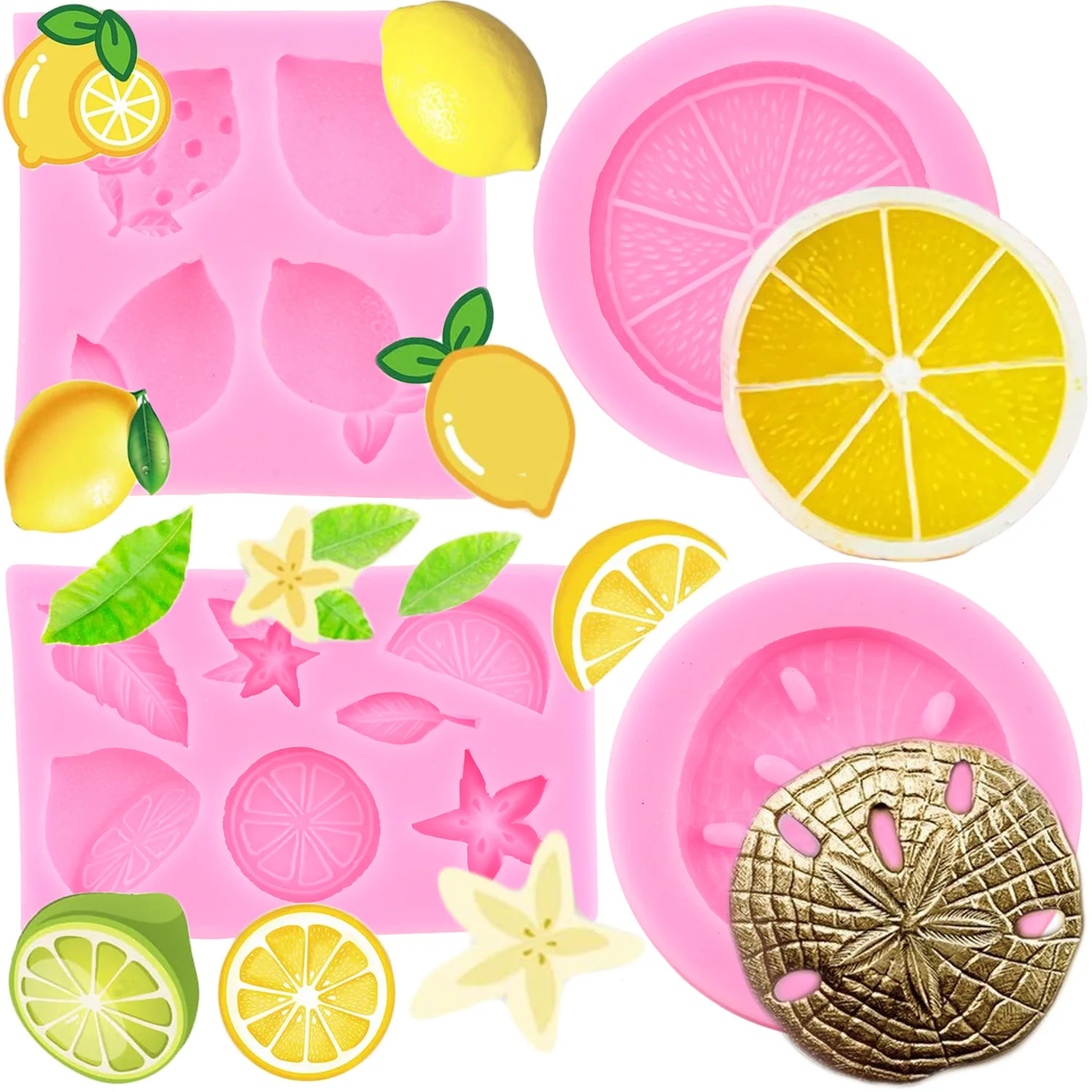 DIY-Lemon-Silicone-Mold-Lemon-Slices-Fondant-Molds-Cake-Decorating ...