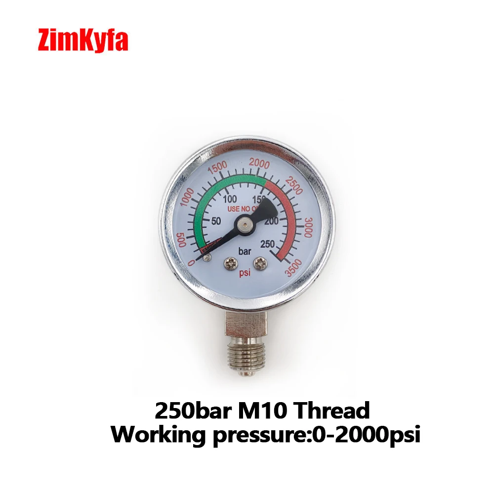 Air-Manometer-For-Fill-Station-Double-Range-10bar-250bar-3500psi ...