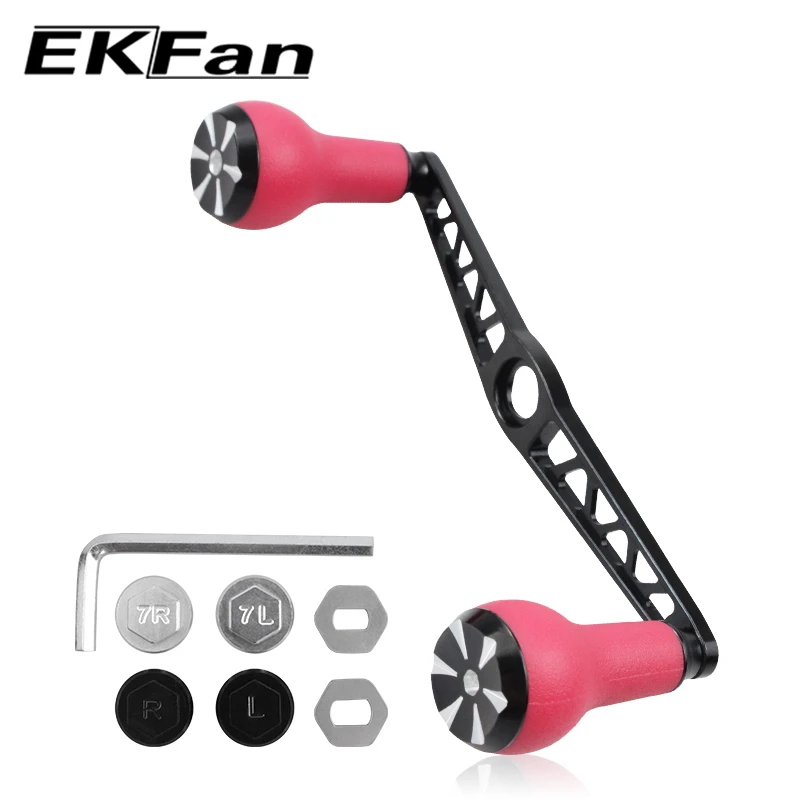 Ekfan Series Fishing 140MM Alloy Alluminum Handle TPE Material Knob For ...